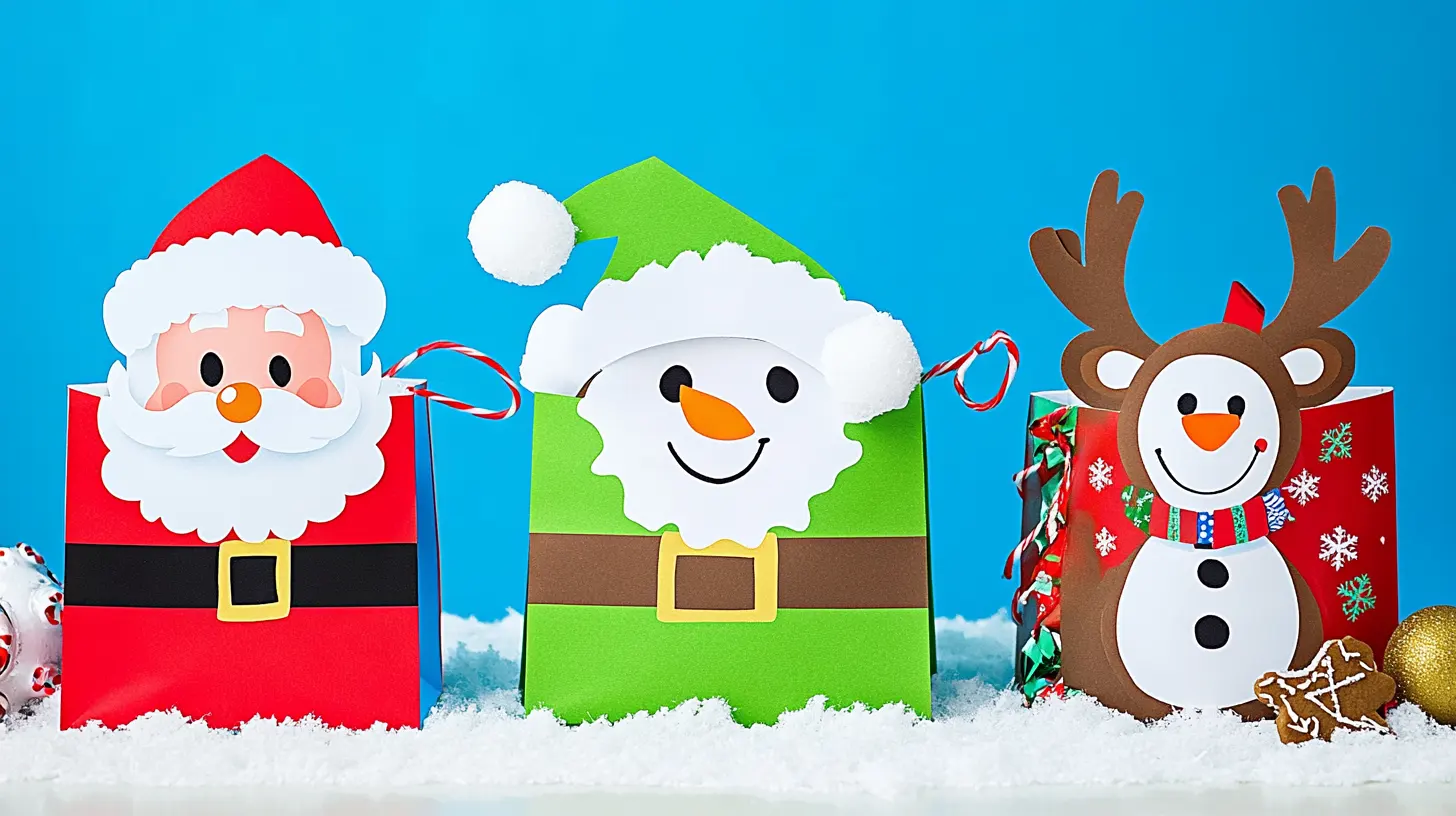 Ideas For Christmas Gift Bags: 16 Goodie Bag Craft Ideas - Softpouches